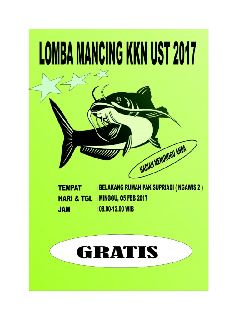 Banner Lomba Mancing | PDF