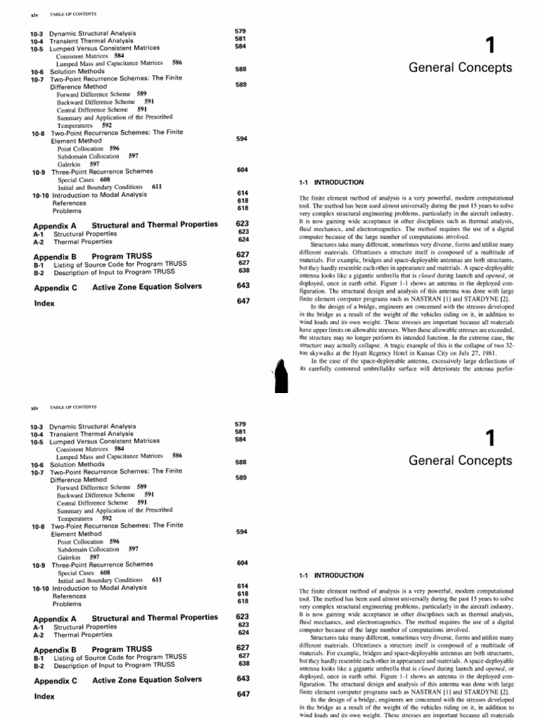 Applied Finite Element Analysis For Engineers by Stasa | PDF