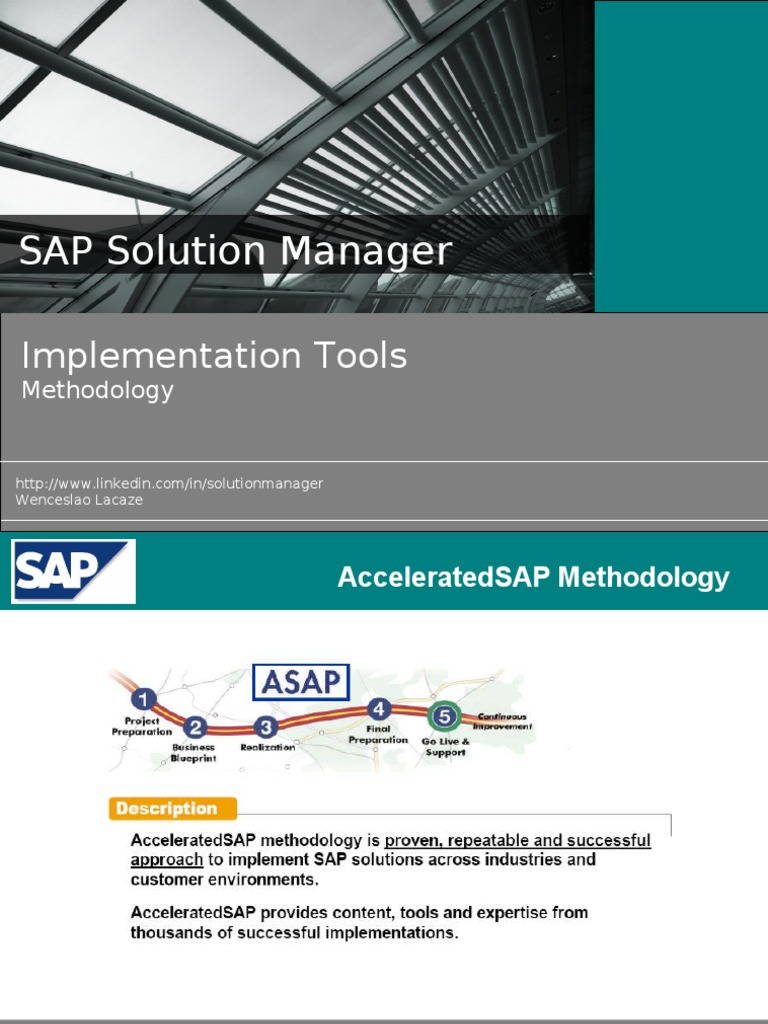 SAP Solution Manager Overview | PDF