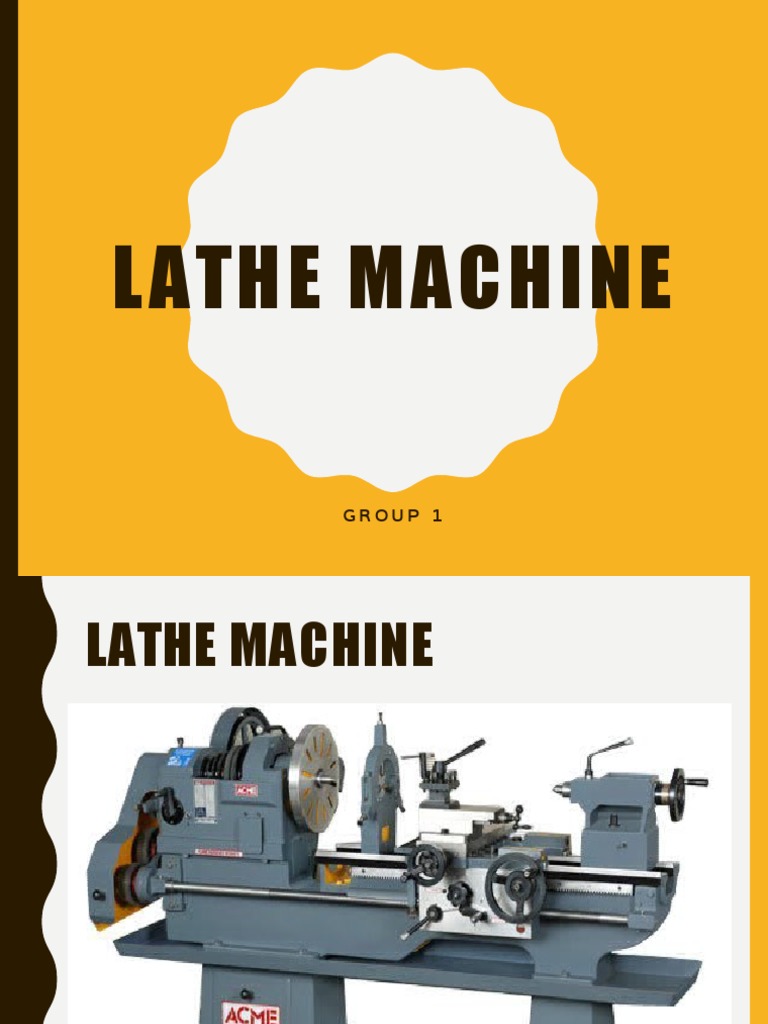 Lathe Machine | PDF | Numerical Control | Metalworking