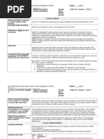 3rd Grade Lesson Plan - Weather | PDF | Lesson Plan | Science