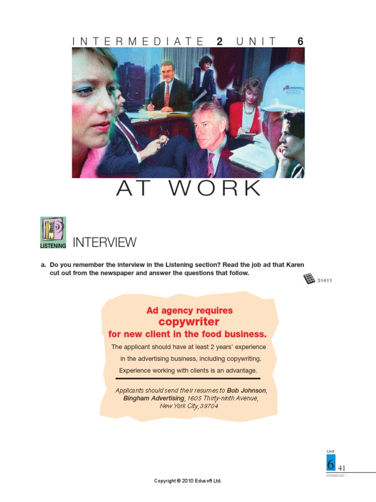 Workbook Unit 6 | PDF | Shirt | Advertising