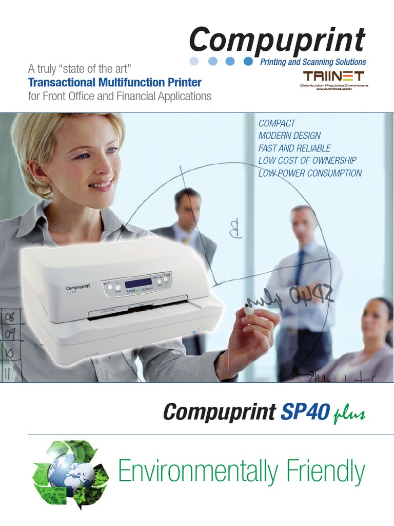 Compuprint Sp40 Plus | PDF | Printer (Computing) | Usb