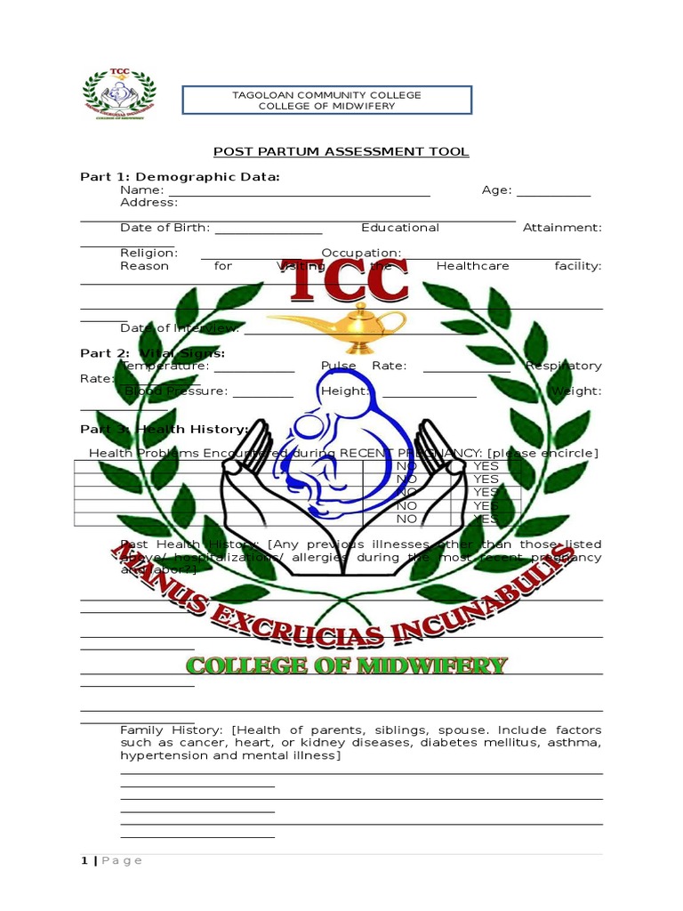 Postpartum Assessment | PDF | Childbirth | Pregnancy