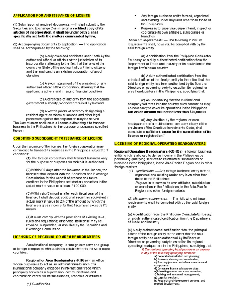 Minimum Requirements. - The Following Minimum | PDF | Professional ...