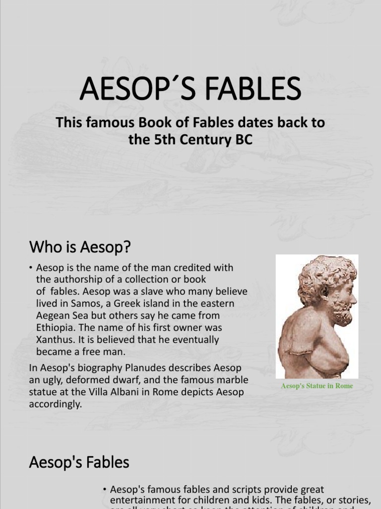 An Introduction to Aesop's Timeless Fables and Their Enduring Life ...