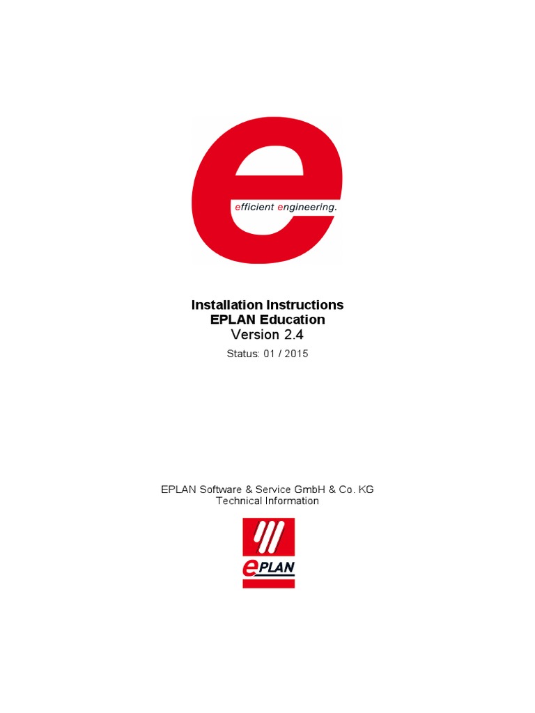 Installation Instructions EPLAN Education 2.4 | PDF | 64 Bit Computing ...