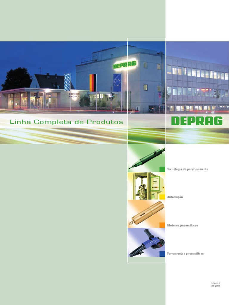 Catalogo Deprag PT | PDF | Motores | Parafuso