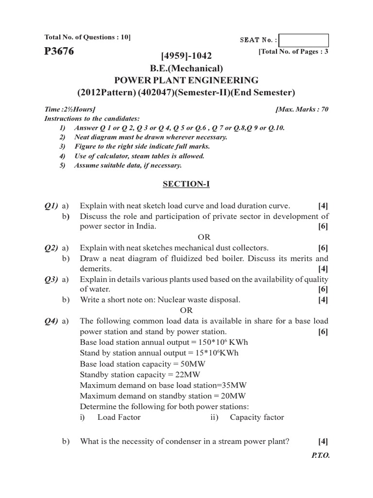 Power Plant Engineering May - Jun - 2016 | PDF | Gas Compressor | Gas ...