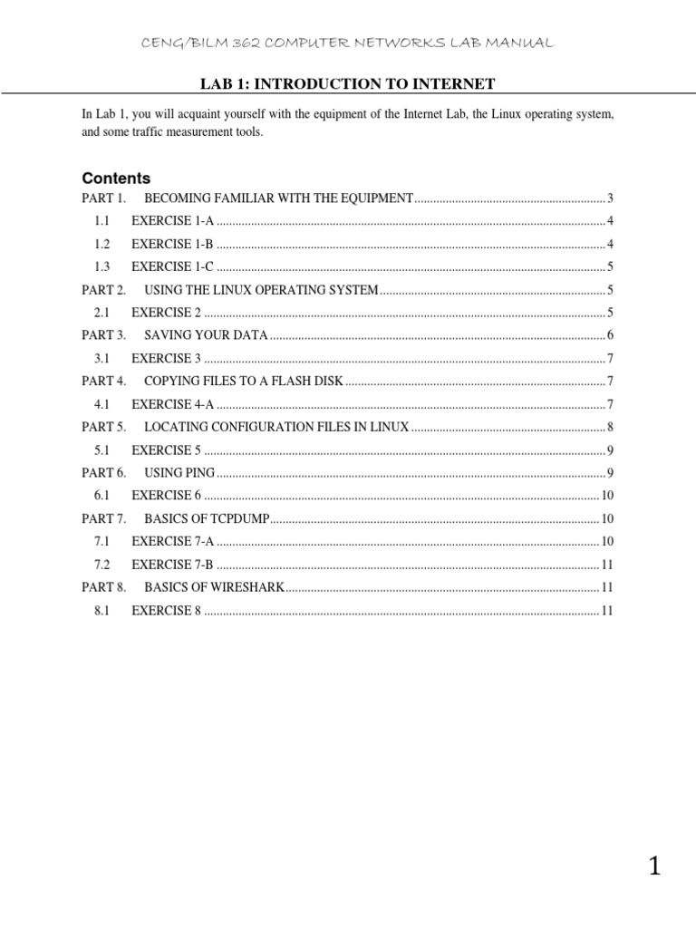 LAB1 | PDF | Personal Computers | Computer Network