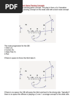 Offensive Line Blocking Schemes | PDF | Sports & Recreation | Art
