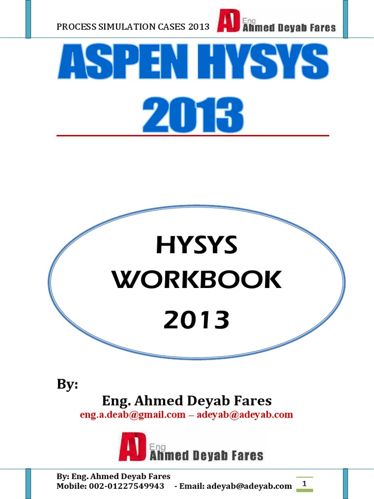 Hysys Workbook | Download Free PDF | Heat Exchanger | Distillation