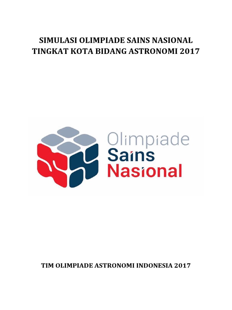 Naskah Simulasi OSK 2017 | PDF