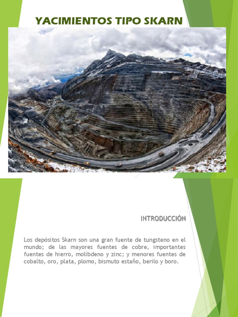 Yacimientos_Tipo_Skarn (2).pdf | Minerals | Rock (Geology)