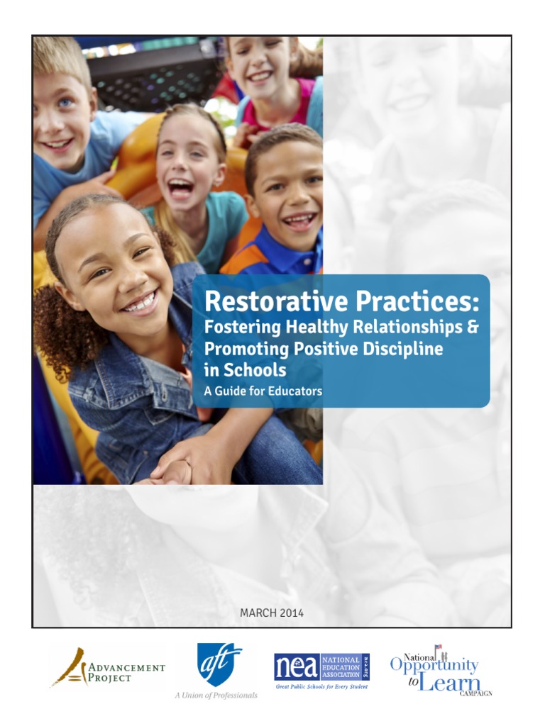 Restorative Practices Toolkit for Educators | PDF | Restorative Justice ...