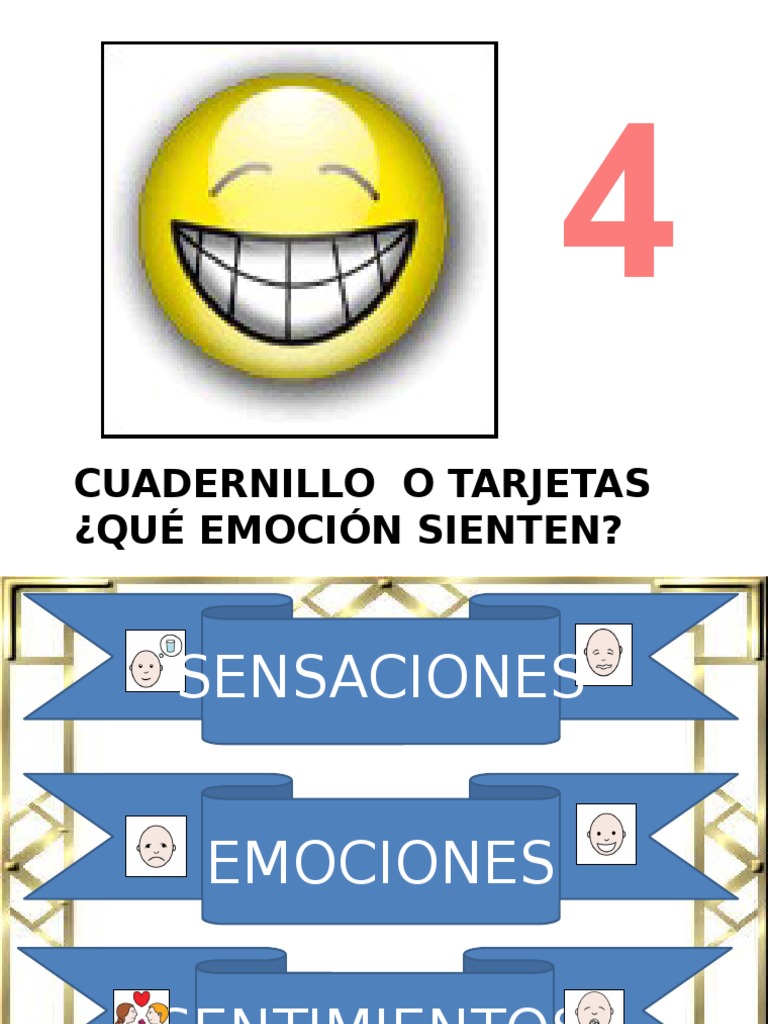 Tarjetas para Identificar Emociones | PDF | Cocina, comidas y vino