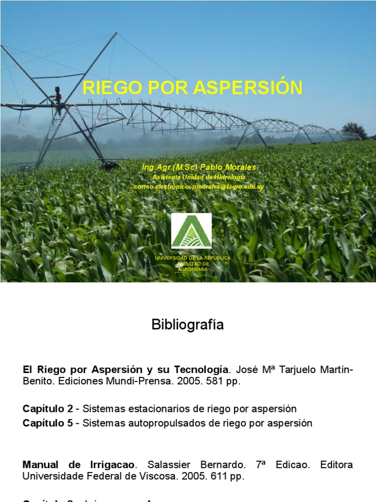Teorico - Aspersion11 | PDF | Tecnología