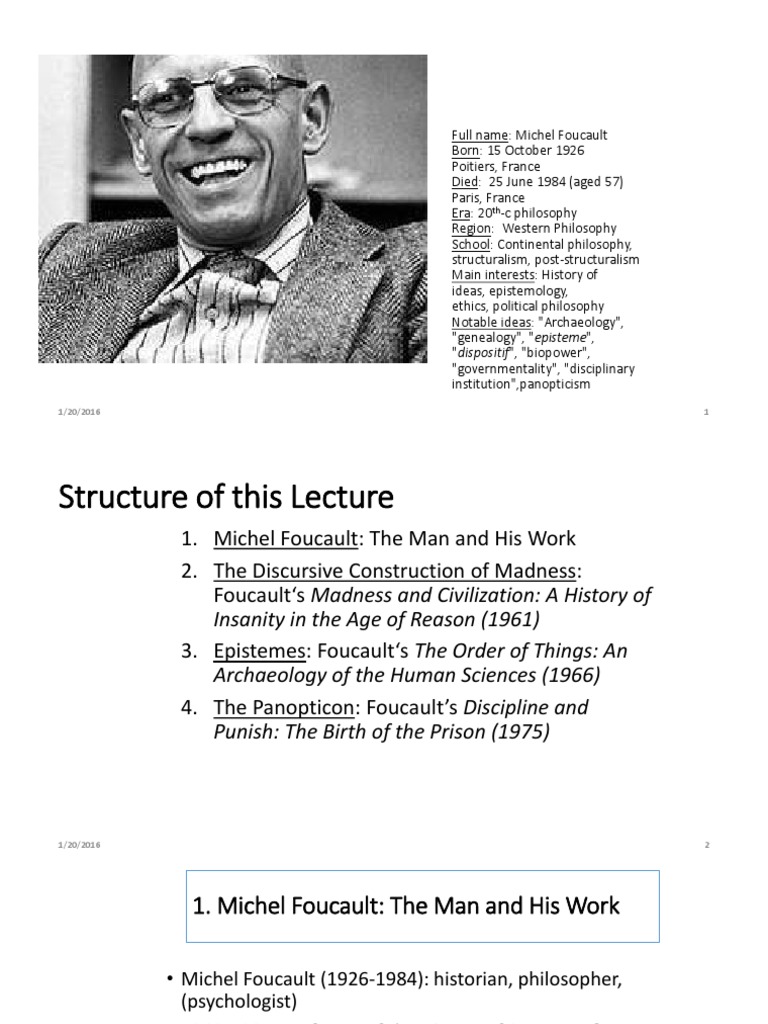 Michel Foucault | Discourse | Michel Foucault
