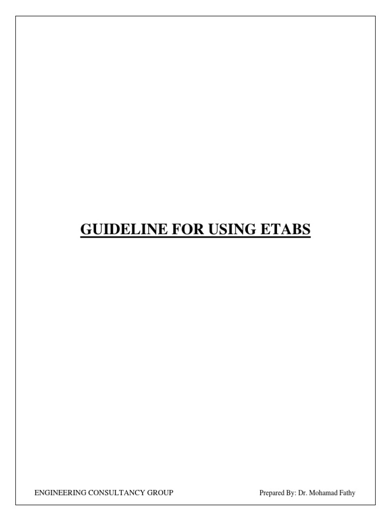 Guide to Defining Seismic Input Parameters in ETABS Using the 1997 UBC ...