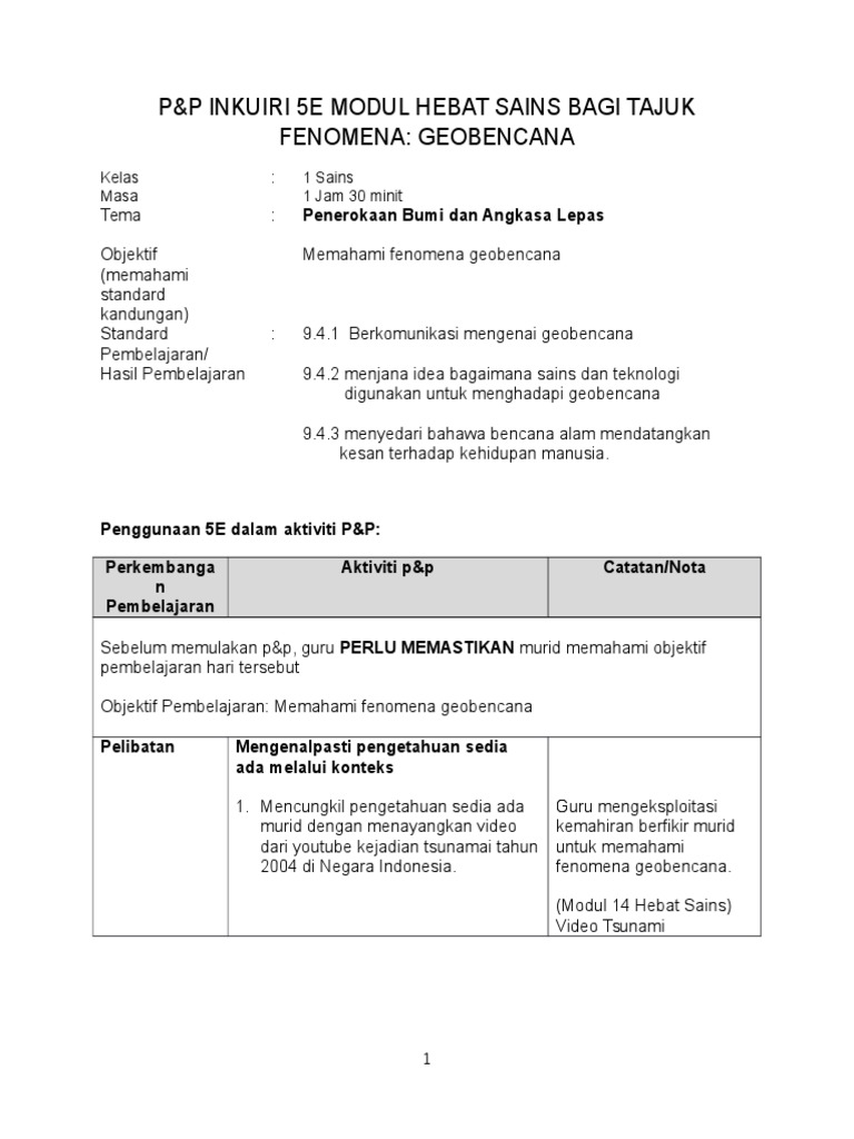 RPH Bengkel Modul Hebat Kump 3 | PDF