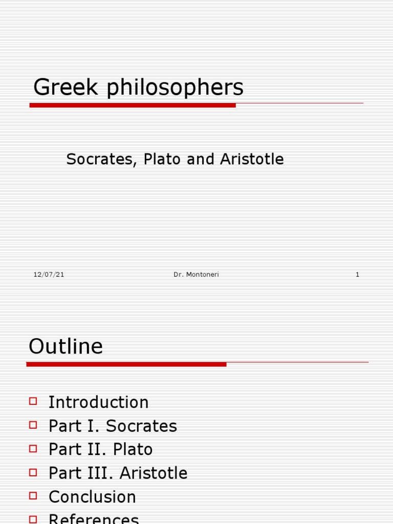 Greek Philosophy: Socrates to Aristotle | PDF | Plato | Socrates