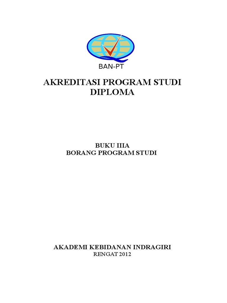 Telah Diisi Buku 3a Borang Akreditasi Program Diploma | PDF