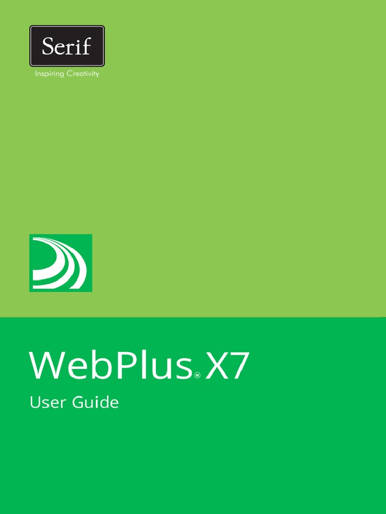 Webplus x7 User Guide | PDF | Websites | Graphical User Interfaces