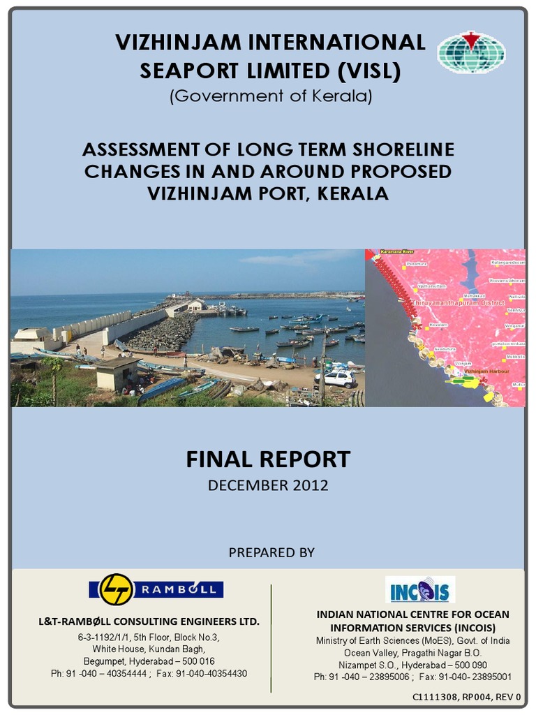 Vizhinjam International Seaport Limited (Visl): Final Report