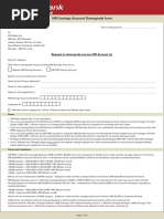 ICICI Current Account Variant Change Form | PDF | Finance & Money ...