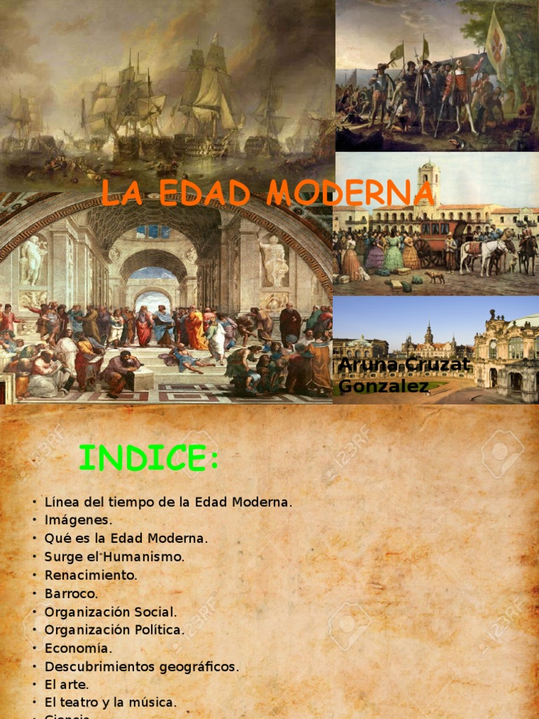Guía de la Edad Moderna | PDF | Período moderno temprano | Renacimiento