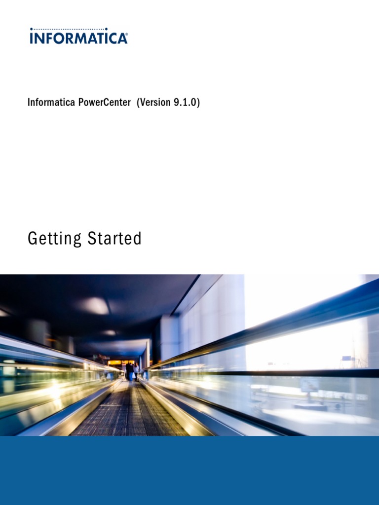 Getting Started: Informatica Powercenter (Version 9.1.0) | PDF | Metadata | Documentation