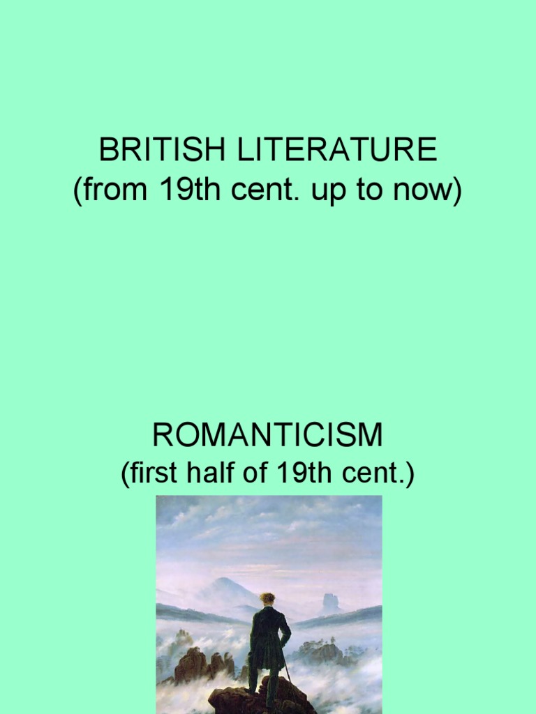 Overview of British Literature Genres | PDF | Classics | General Fiction