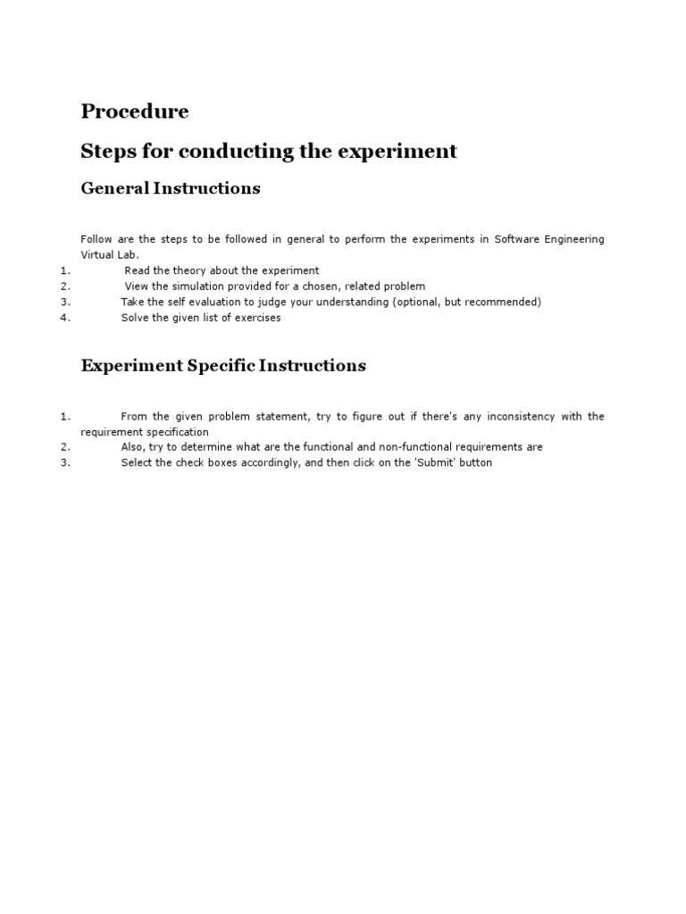 Software Engineering Experiment Guide | PDF | Computers