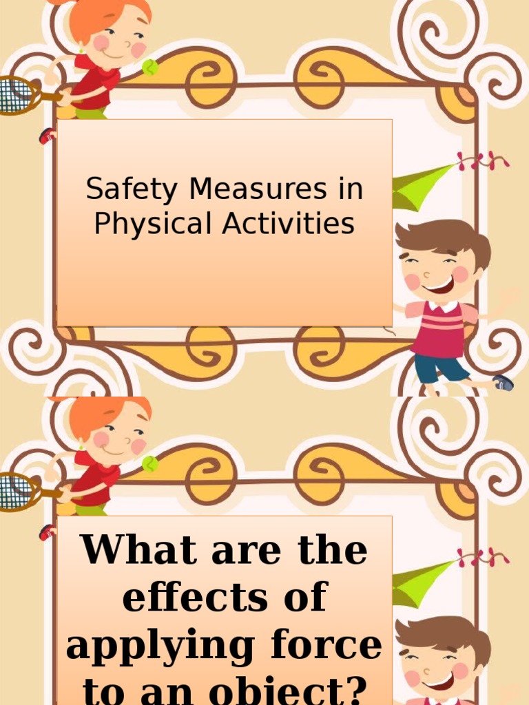 Safety Measures for Grade 4 Activities | PDF | Career & Growth | Lifestyle