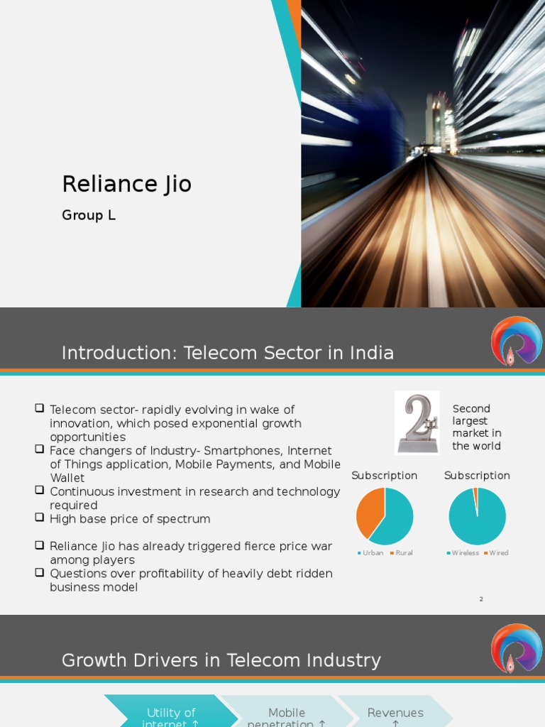 Reliance Jio: Disrupting the Indian Telecom Industry through Affordable ...