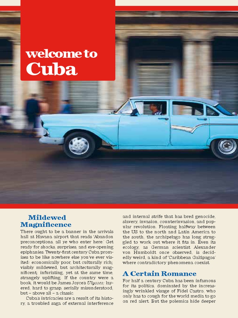 Cuba 6 Planning | PDF | Havana | Cuba