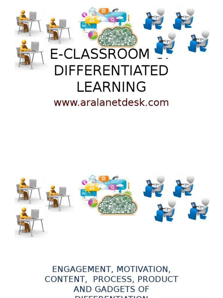 Differentiate Learning With Eclassroom | PDF | Differentiated ...