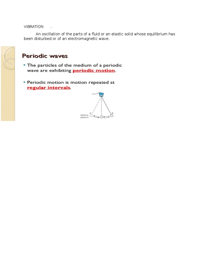 Understanding Vibration in Fluids and Solids | PDF