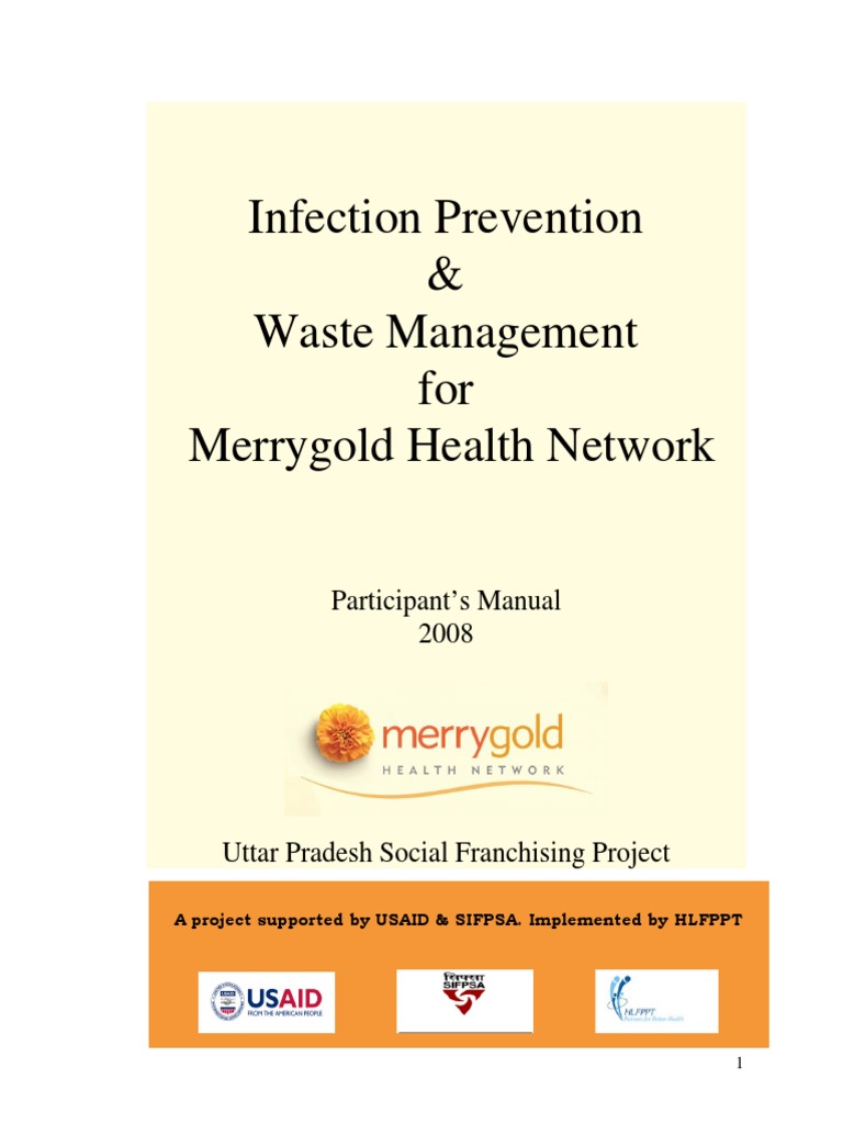 Infection Prevention & Waste Management For Merrygold Health Network ...