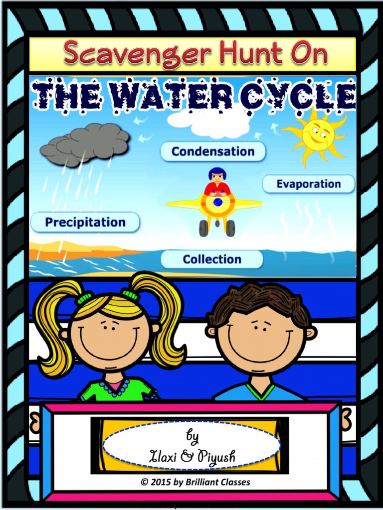 Water Cycle Scavenger Hunt 1 | PDF | Evaporation | Water Cycle