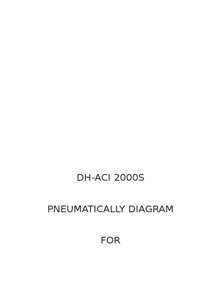 Pneumatic Diagram for Air Systems | PDF