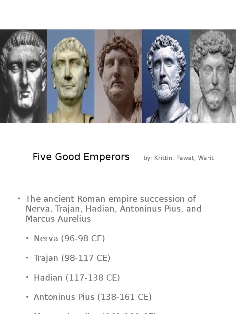 Rome's Five Good Emperors | PDF | Marcus Aurelius | Government Of The ...