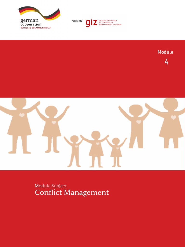 Module 4 Conflict Management GG 1 With Inputs From FCC GG 20140108 ...
