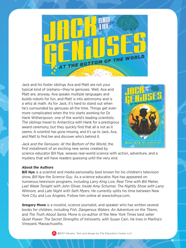 Jack and The Geniuses Teacher Guide | PDF | Phrase | Plot (Narrative)