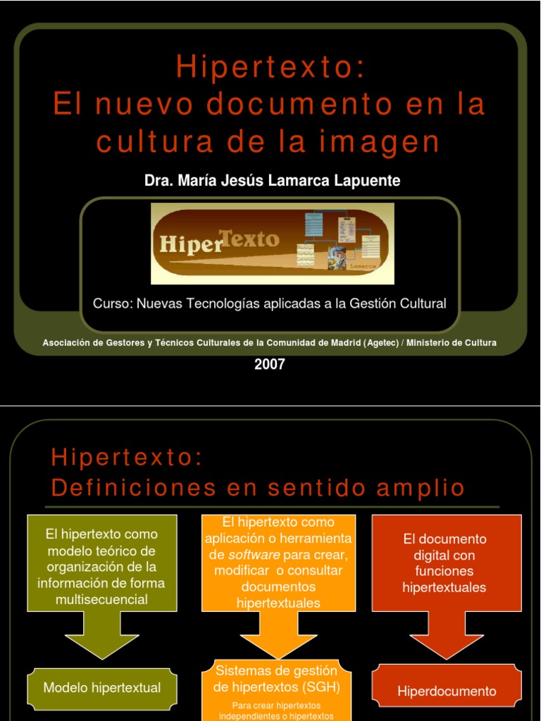 Hipertexto Cultura | PDF | Hipertexto | Navegador web