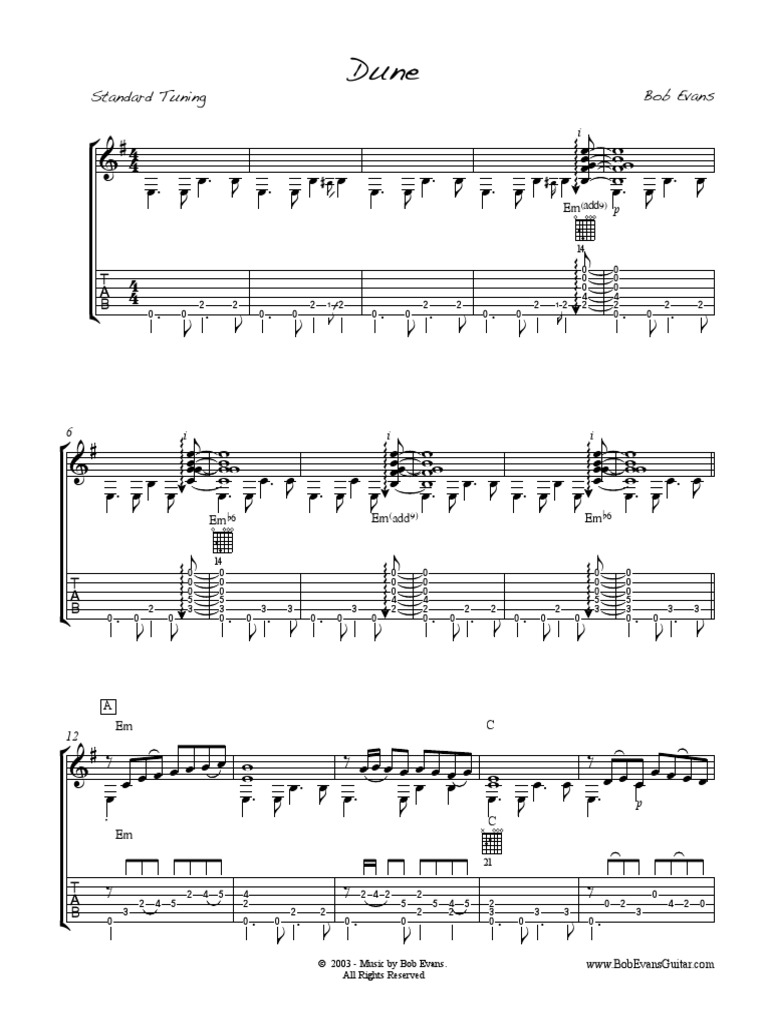 Dune | PDF | Guitar Family Instruments | Celtic Musical Instruments