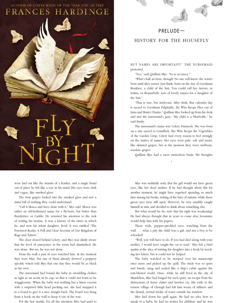 FLY BY NIGHT Chapter Excerpt | PDF | Nature