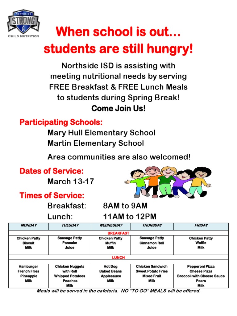 NISD Spring Break Flyer | PDF