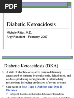 ICU One Pager Ketoacidosis | PDF | Ketosis | Medical Specialties