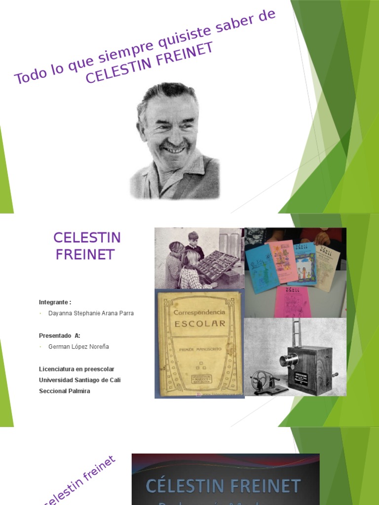 Celestin Freinet | Modificación de comportamiento | Aprendizaje